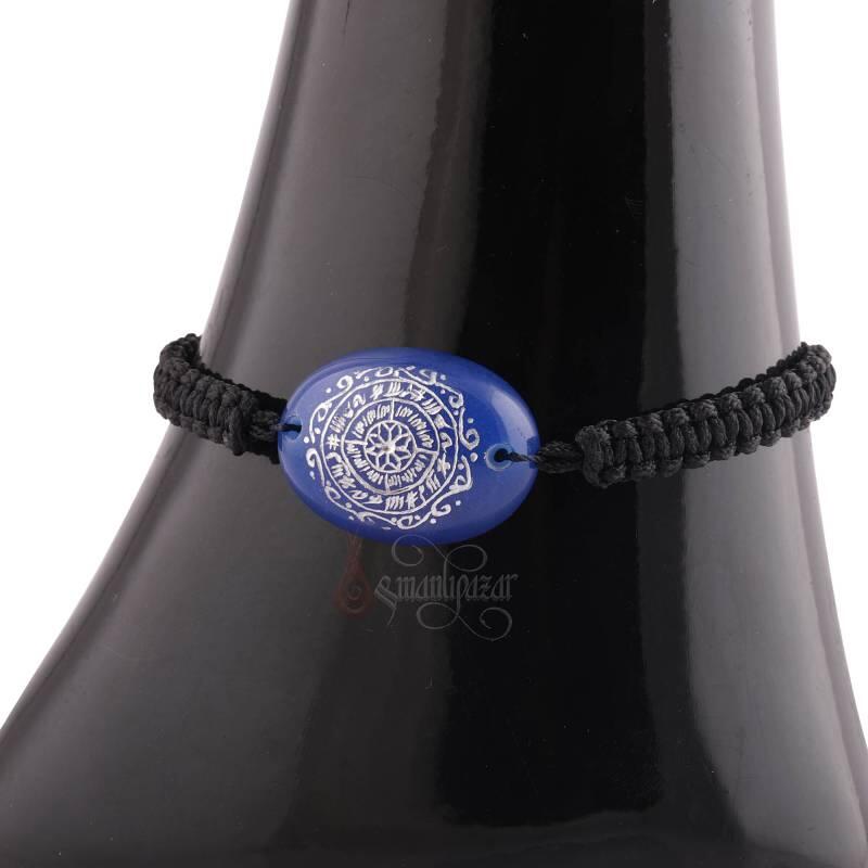 Rufai Gülü Kadir’i Gülü Mavi Akik Taşı El Yazısı Bay - Bayan Örgü ...